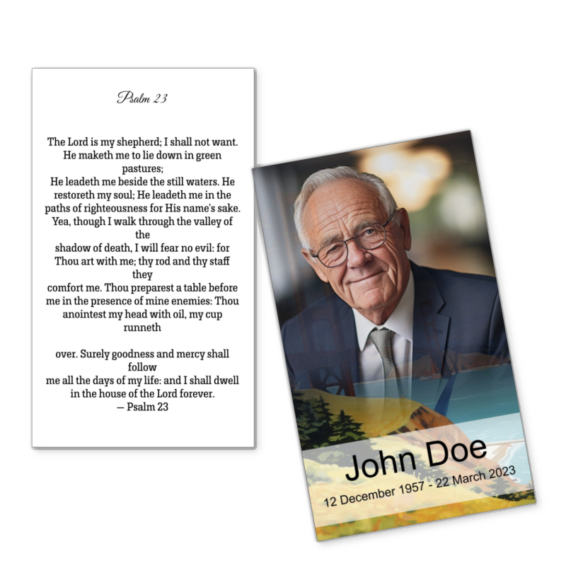 Full Photo - Memorial Cards Today